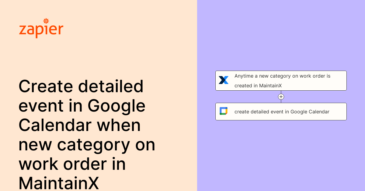 Anytime a new category on work order is created in MaintainX, create ...