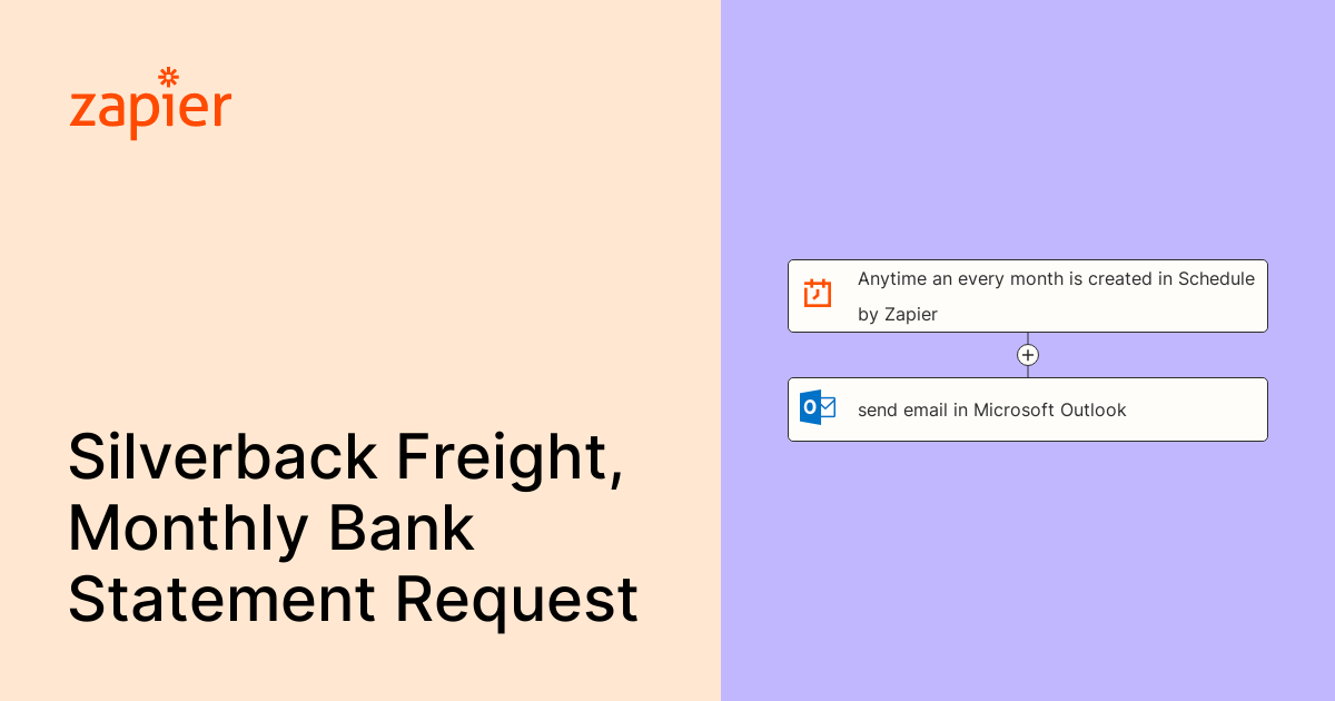 Monthly reminder email to clients to request bank statements and ...