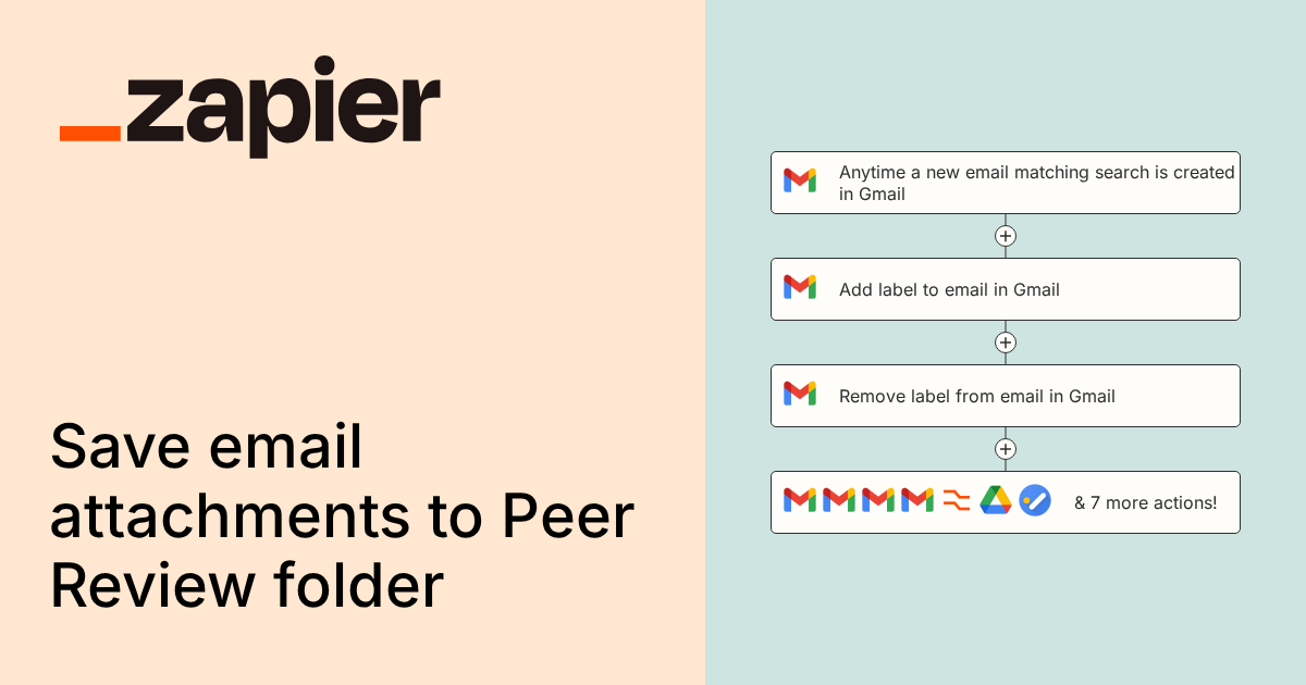 Anytime a new email matching search is created in Gmail, add label to email in Gmail, remove ...