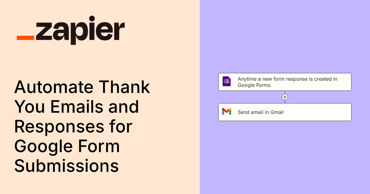 Anytime a new form response is created in Google Forms, send email in ...