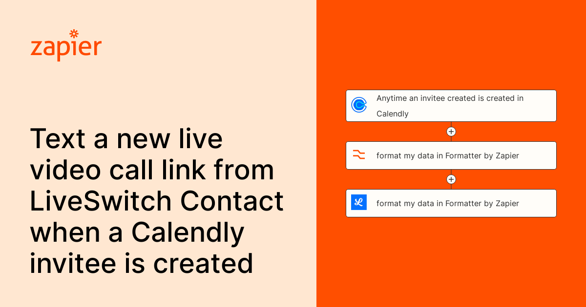 Connect LiveSwitch Contact with your Calendly account so anytime an event is created in Calendly ...