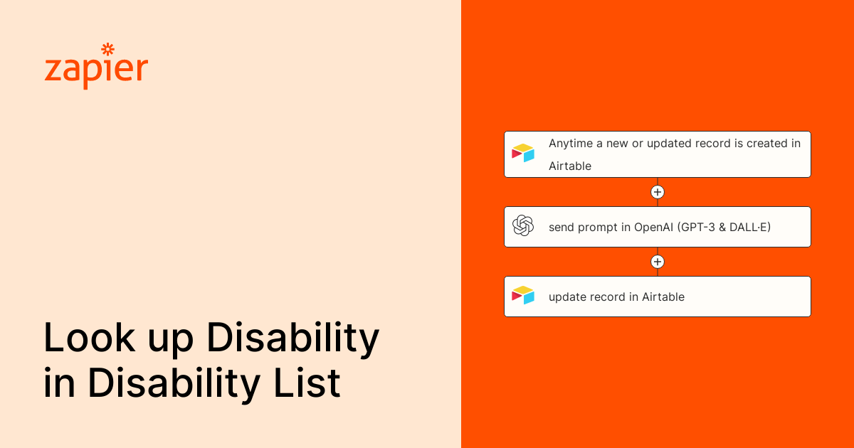 Anytime a new or updated record is created in Airtable, send prompt in OpenAI (GPT-3 & DALL·E ...