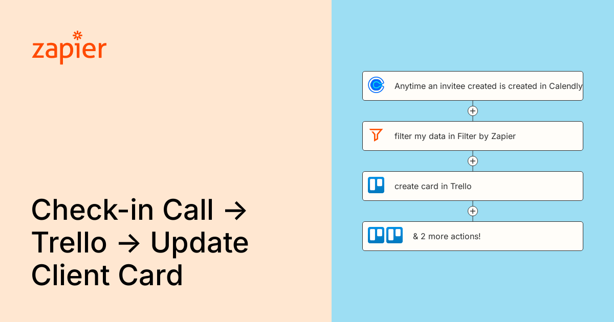 Check-in call -> Trello -> Update Client last check-in custom field ...