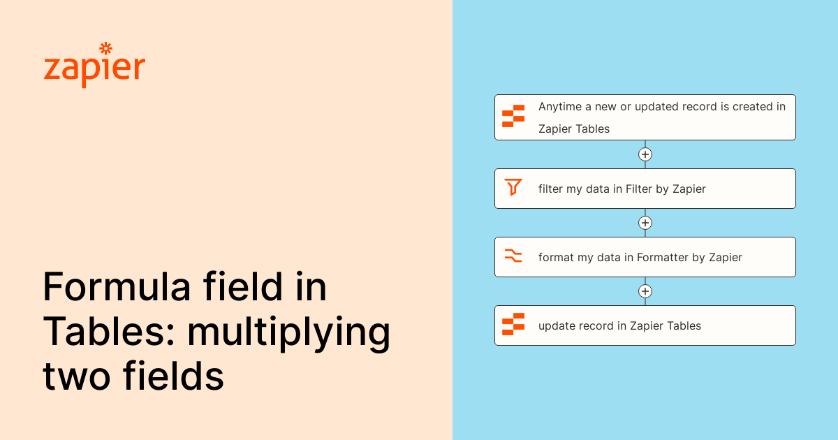 Anytime a new or updated record is created in Zapier Tables, only continue if either of two ...