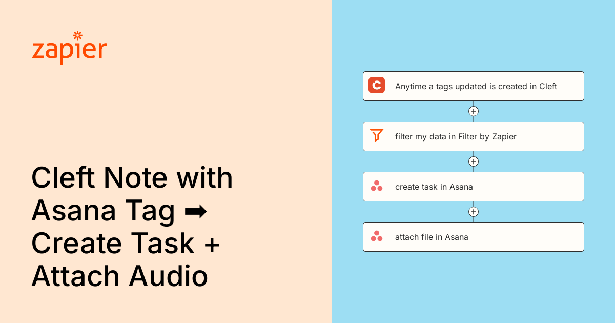 Anytime a tags updated is created in Cleft, filter my data in Filter by ...