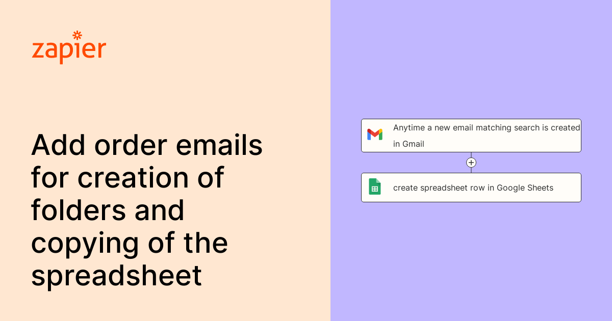 Anytime a new email matching search is created in Gmail, create spreadsheet row in Google Sheets ...
