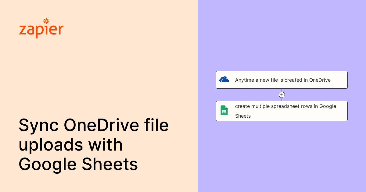 Anytime a new file is created in OneDrive, create multiple spreadsheet rows in Google Sheets ...