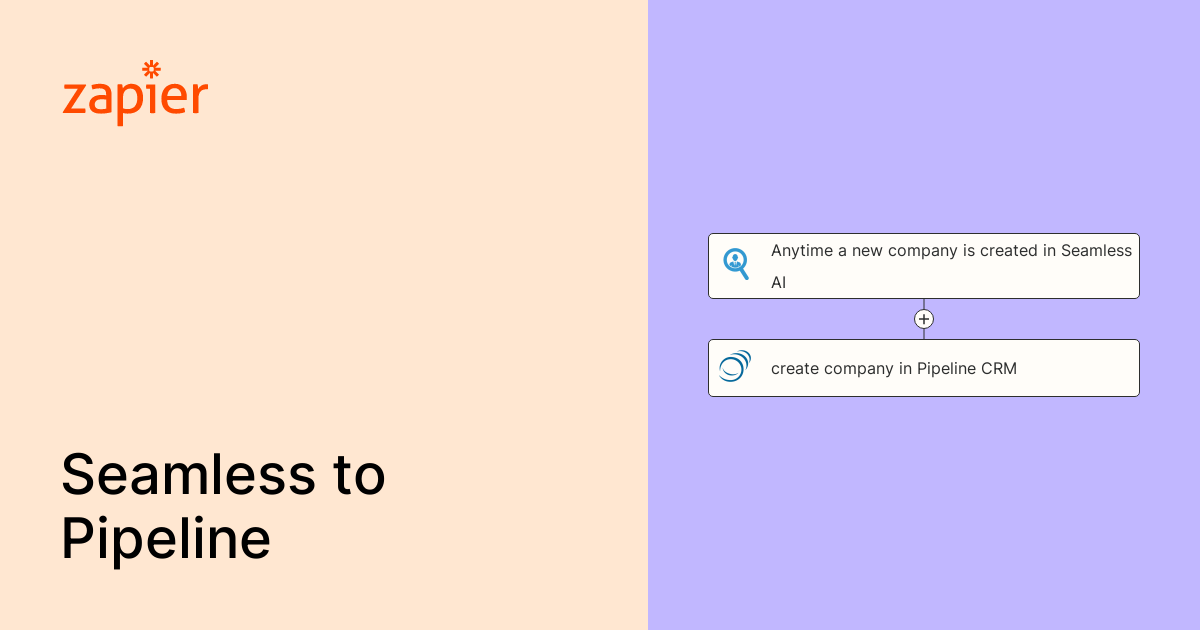 Anytime a new company is created in Seamless AI, create company in ...