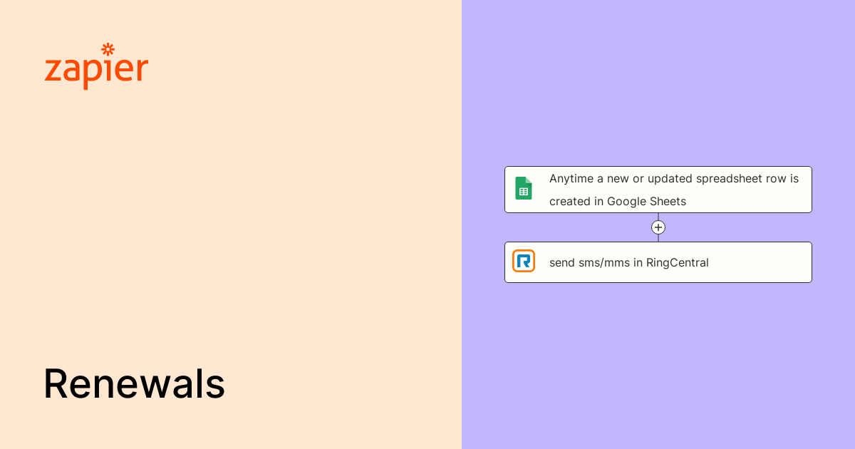 Anytime a new or updated spreadsheet row is created in Google Sheets, send sms/mms in ...