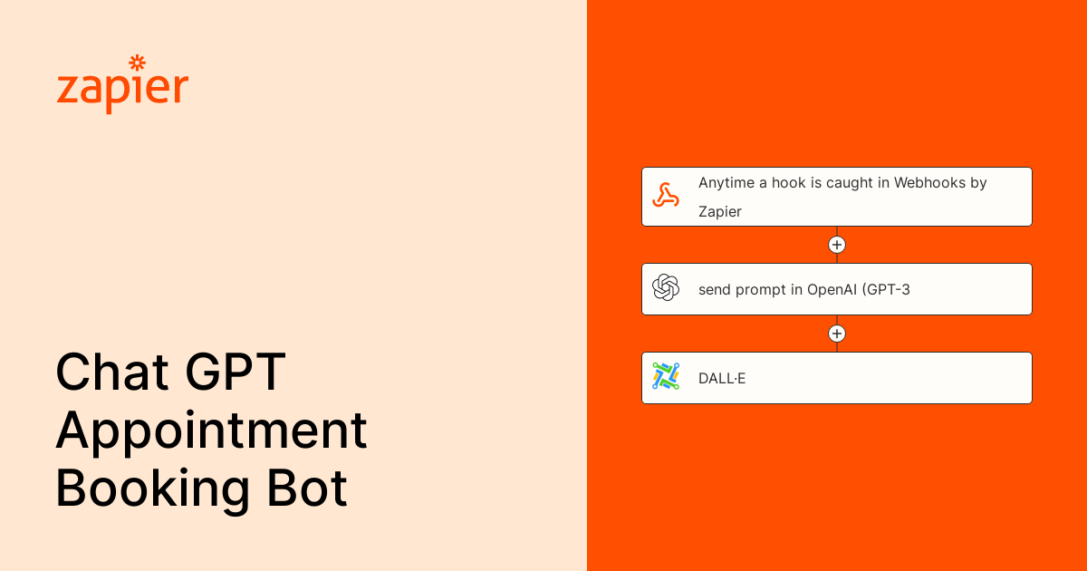 Automated appointment bot connecting Open Ai and GHL | Zapier