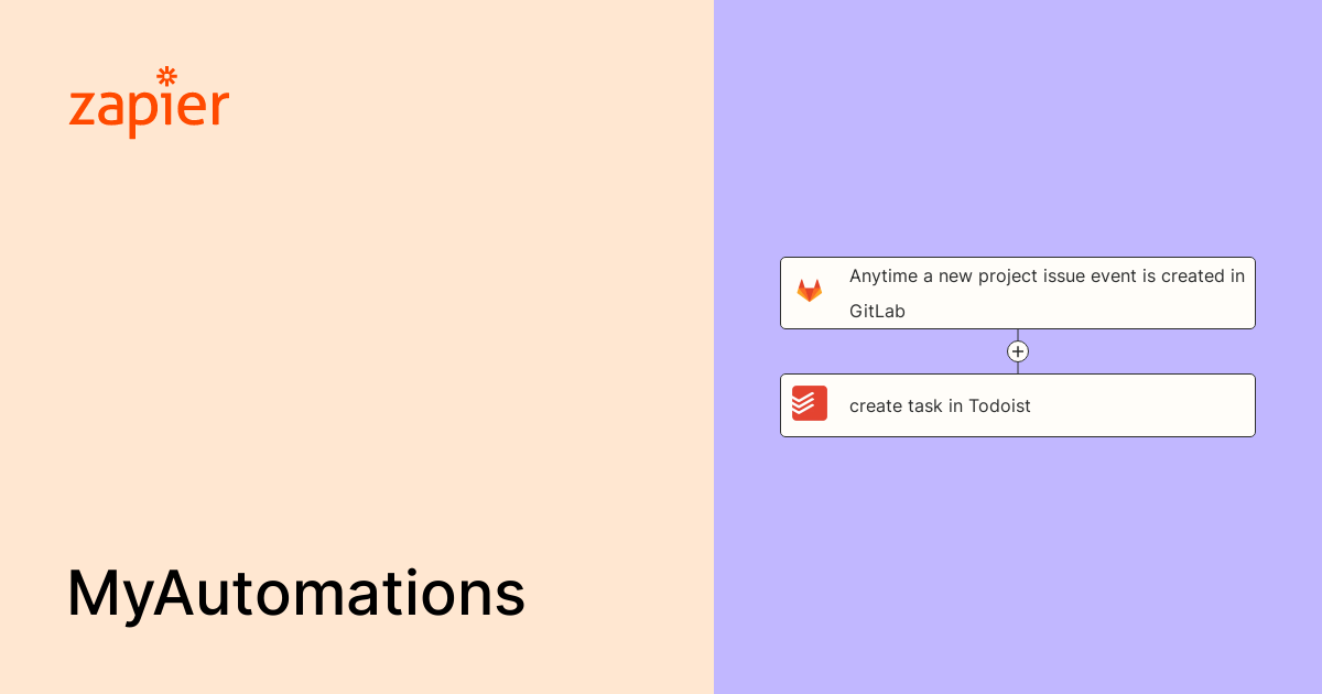 Anytime a new project issue event is created in GitLab, create task in ...