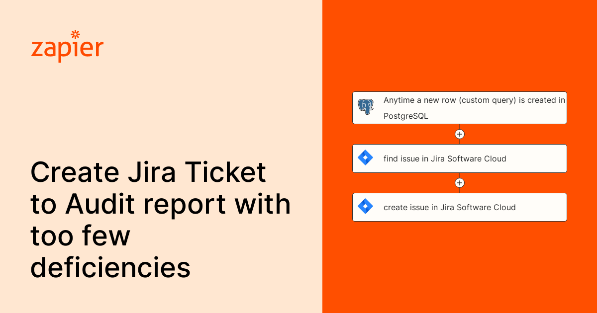 Anytime A New Row Custom Query Is Created In Postgresql Find Issue In Jira Software Cloud And