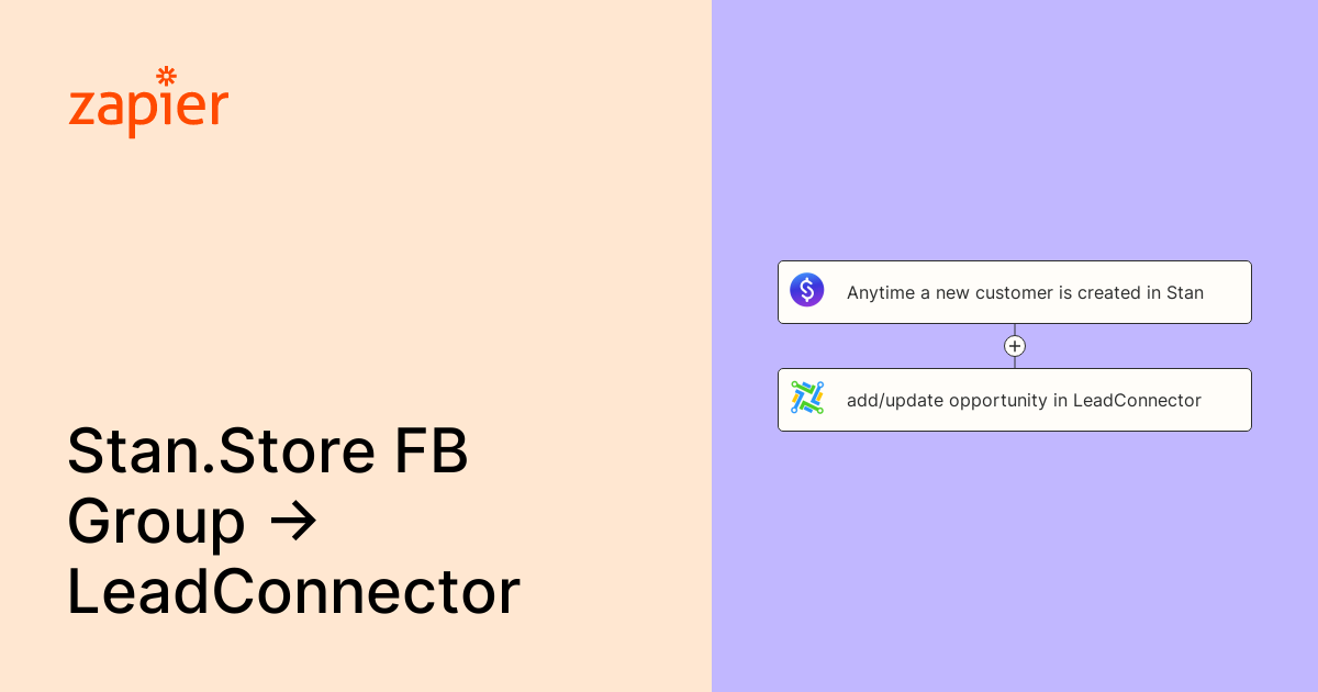 Anytime a new customer is created in Stan, add/update opportunity in ...
