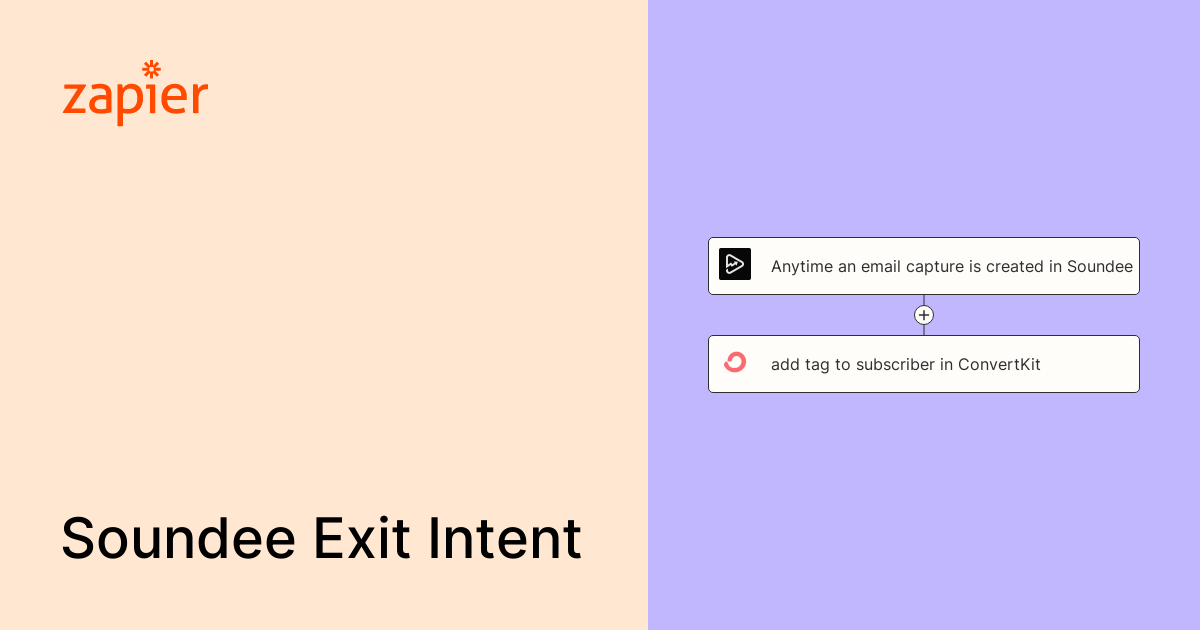 Anytime an email capture is created in Soundee, add tag to subscriber ...