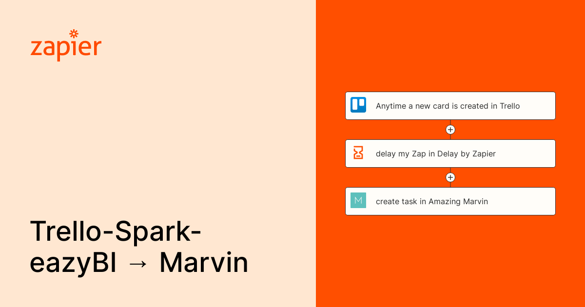 Anytime a new card is created in Trello, delay my Zap in Delay by Zapier and create task in ...