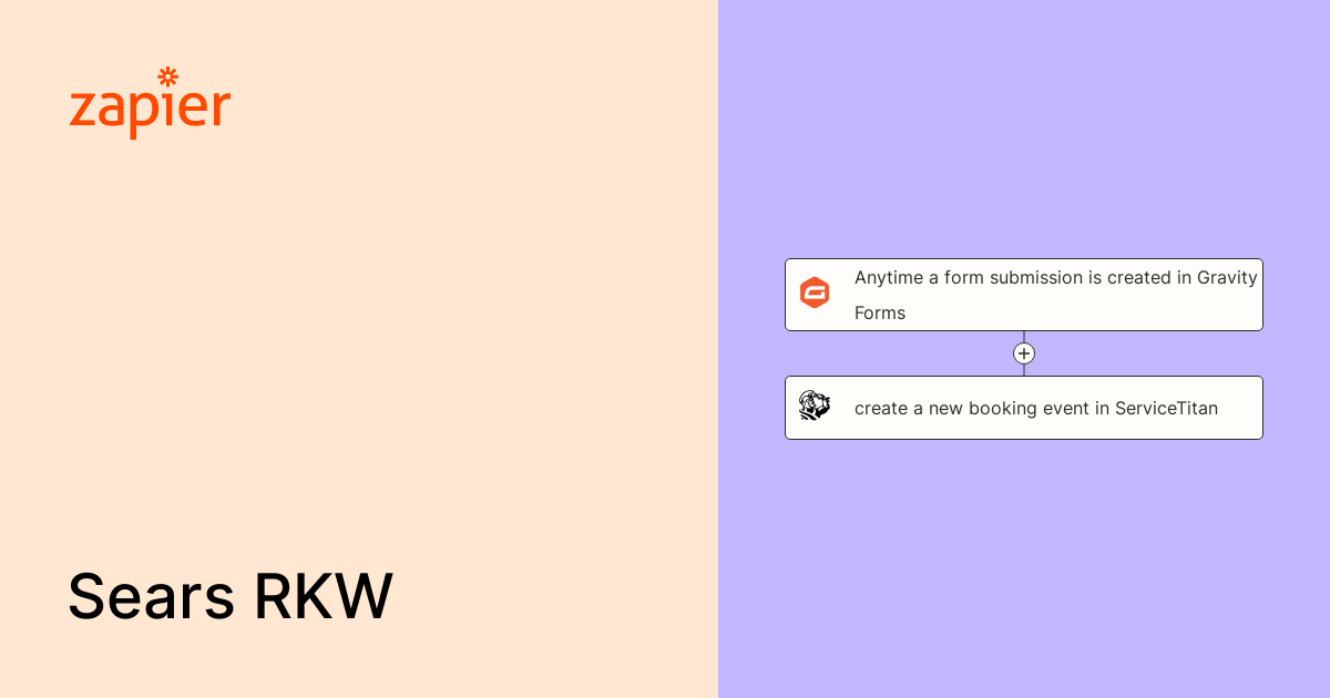 Anytime a form submission is created in Gravity Forms, create a new booking event in ...