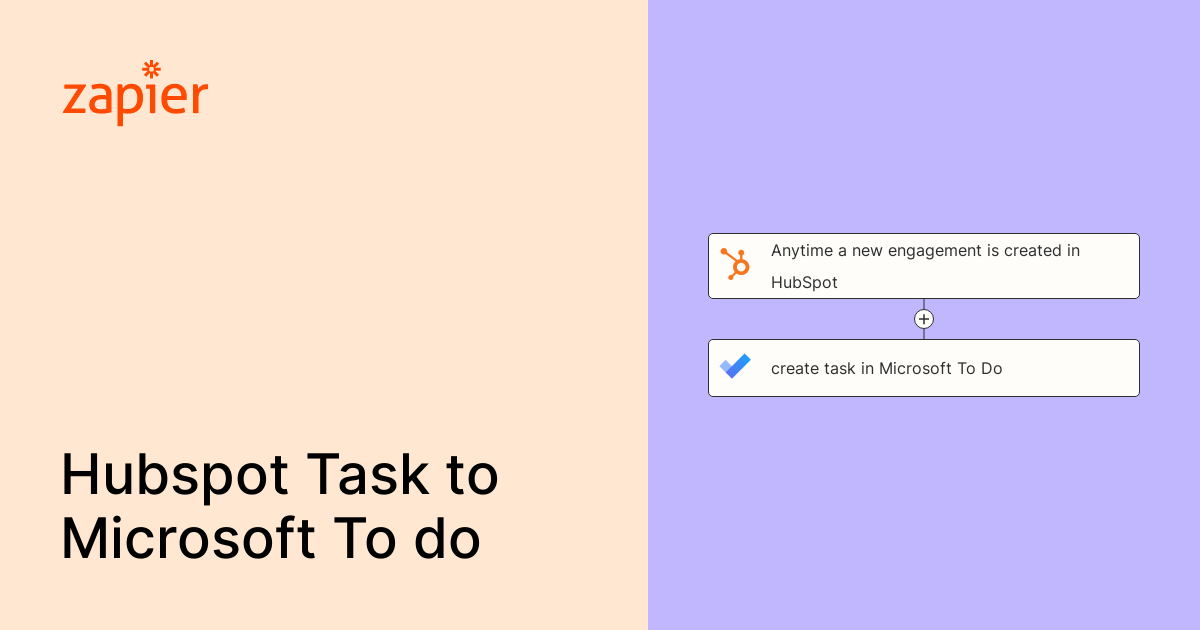 Anytime a new engagement is created in HubSpot, create task in ...