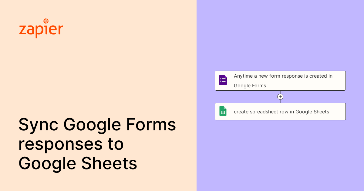 Anytime a new form response is created in Google Forms, create spreadsheet row in Google Sheets ...