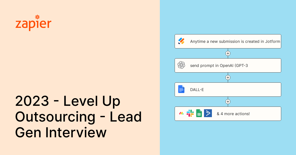 Anytime a new submission is created in Jotform, send prompt in OpenAI (GPT-3, DALL-E, Whisper ...