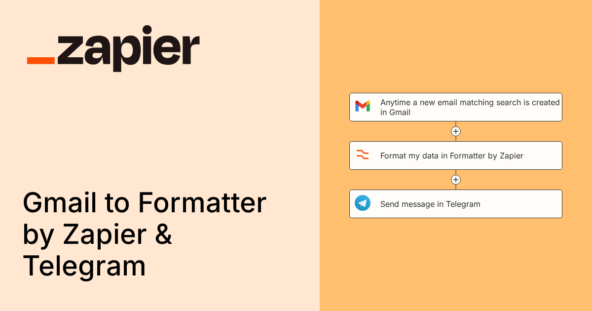 Anytime a new email matching search is created in Gmail, format my data ...