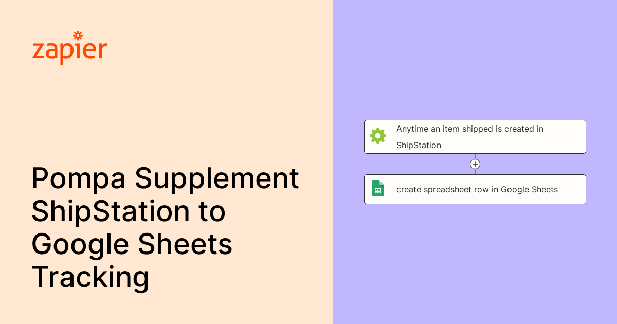Anytime an item shipped is created in ShipStation, create spreadsheet ...