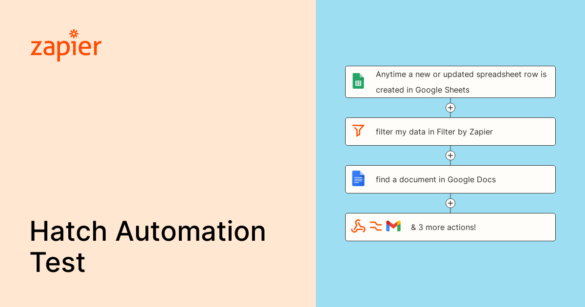 Anytime a new or updated spreadsheet row is created in Google Sheets, filter my data in Filter ...