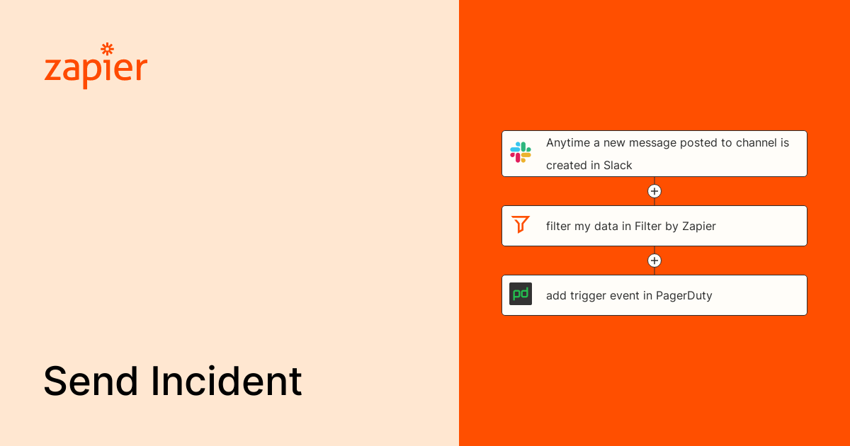 Anytime a new message posted to channel is created in Slack, filter my data in Filter by Zapier ...