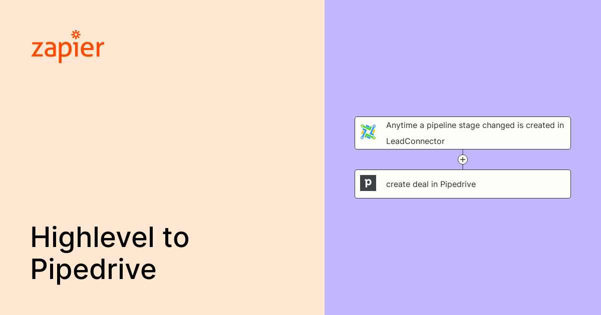 Anytime a pipeline stage changed is created in LeadConnector, create ...