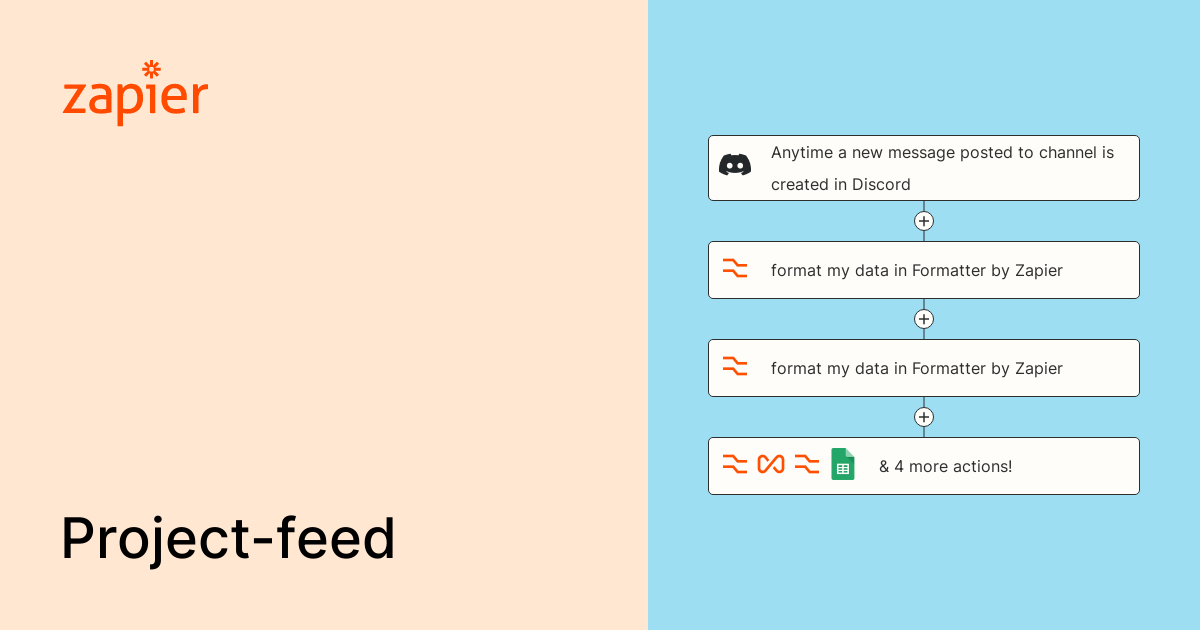 Formats messages in the project feed chat by extracting link and ...