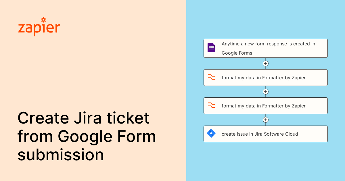 Anytime a new form response is created in Google Forms, format my data in Formatter by Zapier ...