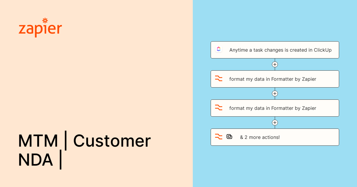 Anytime a task changes is created in ClickUp, format my data in ... Anytime a task changes is created in ClickUp, format my data in ...