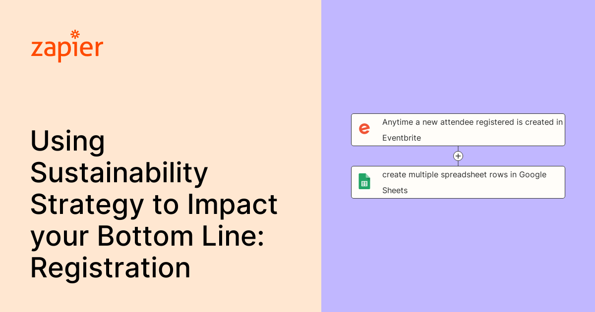 Anytime a new attendee registered is created in Eventbrite, create multiple spreadsheet rows in ...