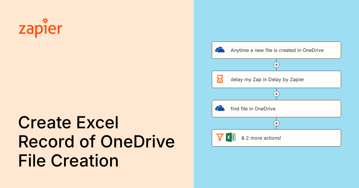 Anytime a new file is created in OneDrive, create a record of its ...