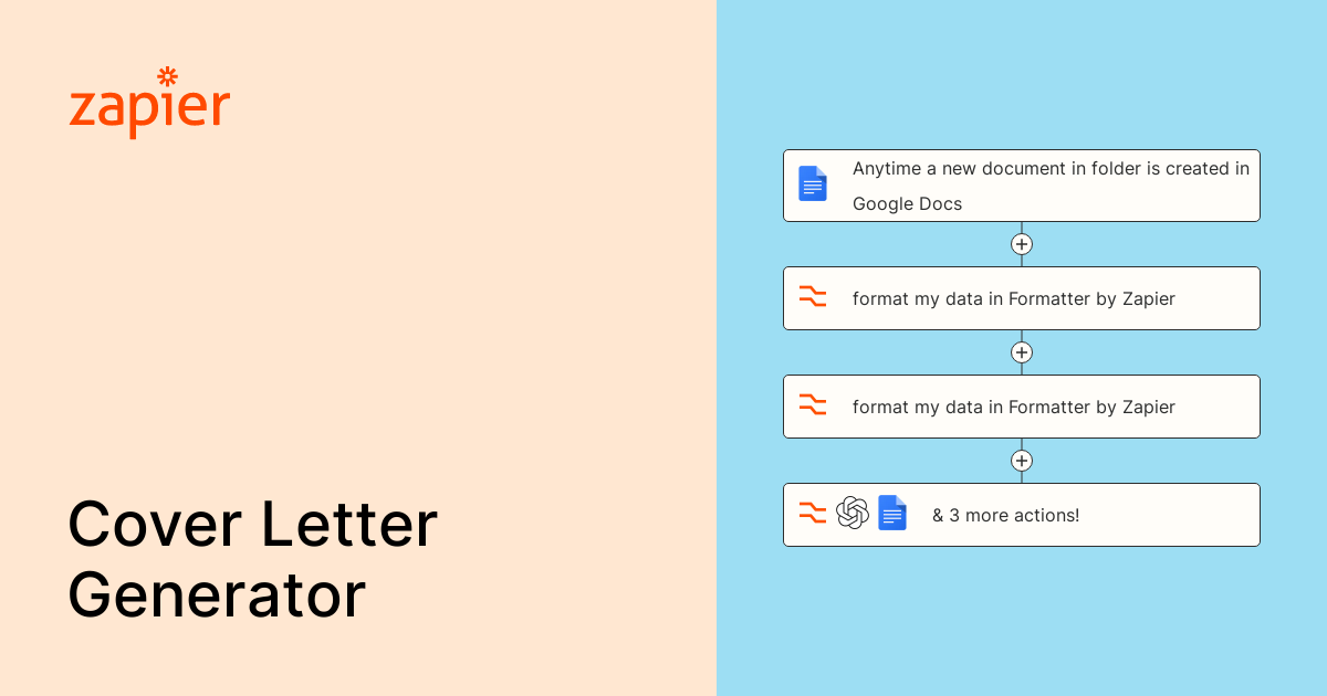 Anytime a new document in folder is created in Google Docs, format my data in Formatter by ...