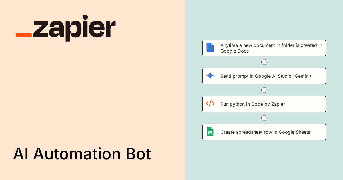 Automatically extract structured business data from a Google Doc using ...