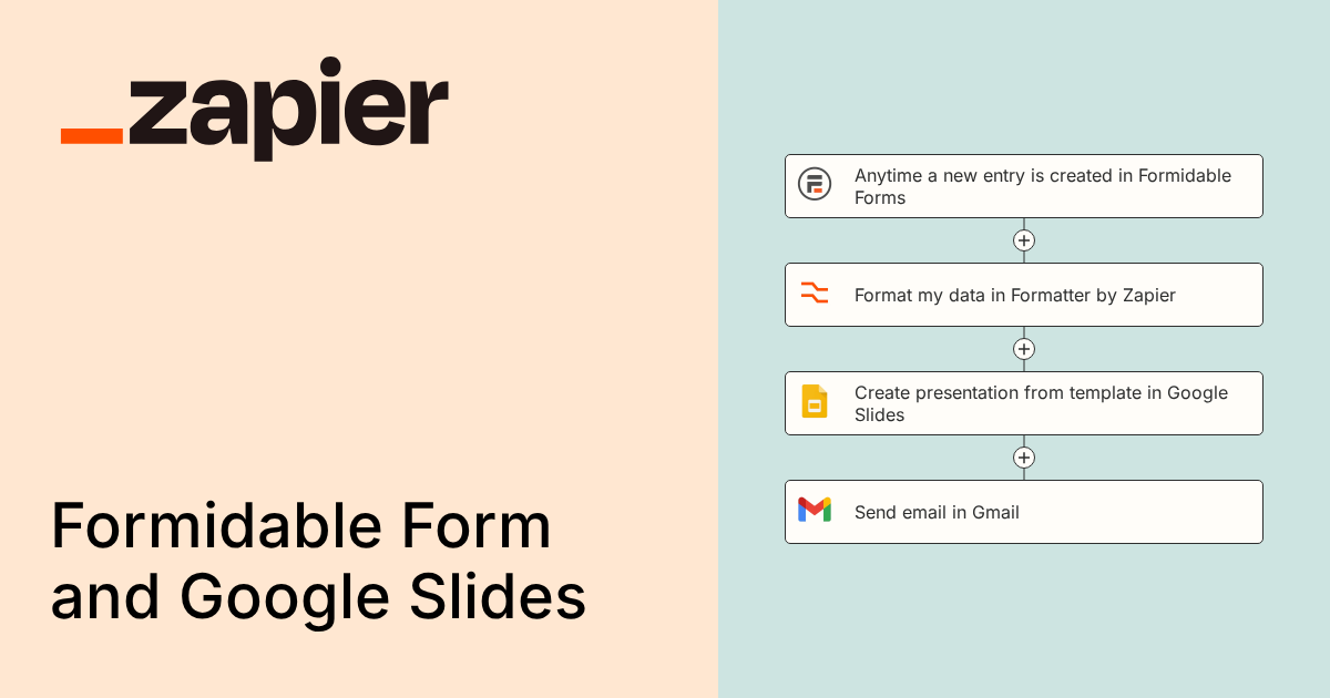 Anytime a new entry is created in Formidable Forms, format my data in Formatter by Zapier ...