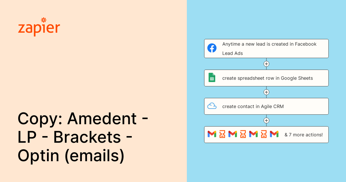 Anytime a new lead is created in Facebook Lead Ads, create spreadsheet ...
