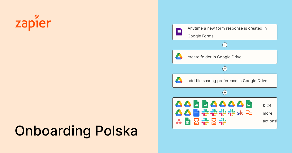 Anytime a new form response is created in Google Forms, create folder in Google Drive, add file ...