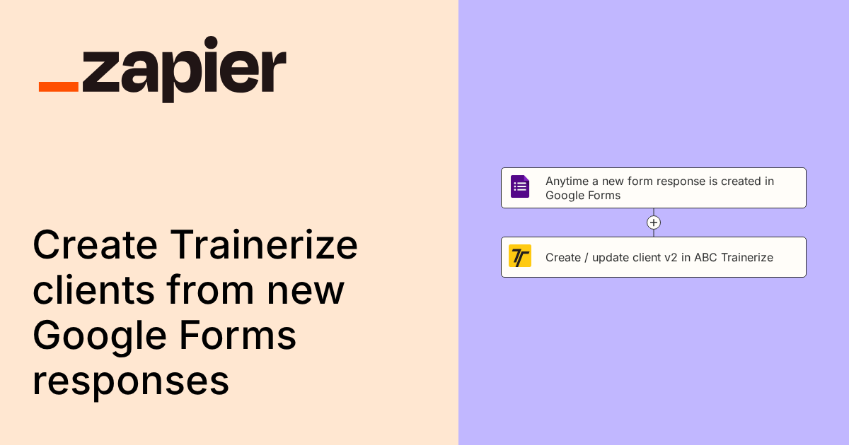 Anytime a new form response is created in Google Forms, create / update ...