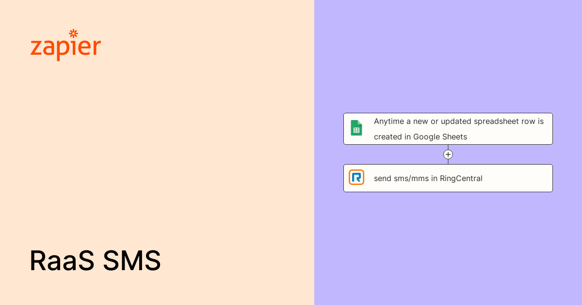 Anytime a new or updated spreadsheet row is created in Google Sheets, send sms/mms in ...