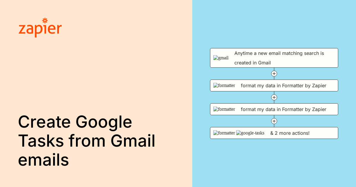 Anytime a new email matching search is created in Gmail, format my data ...