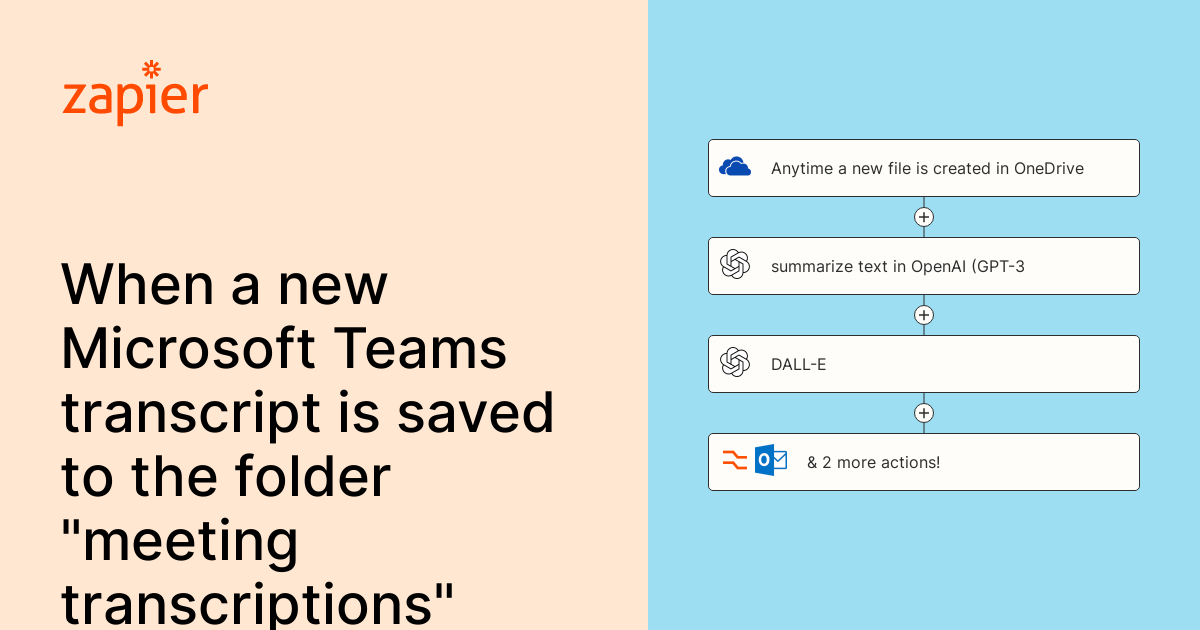 Anytime a new file is created in OneDrive, summarize text in OpenAI (GPT-3, DALL-E, Whisper ...