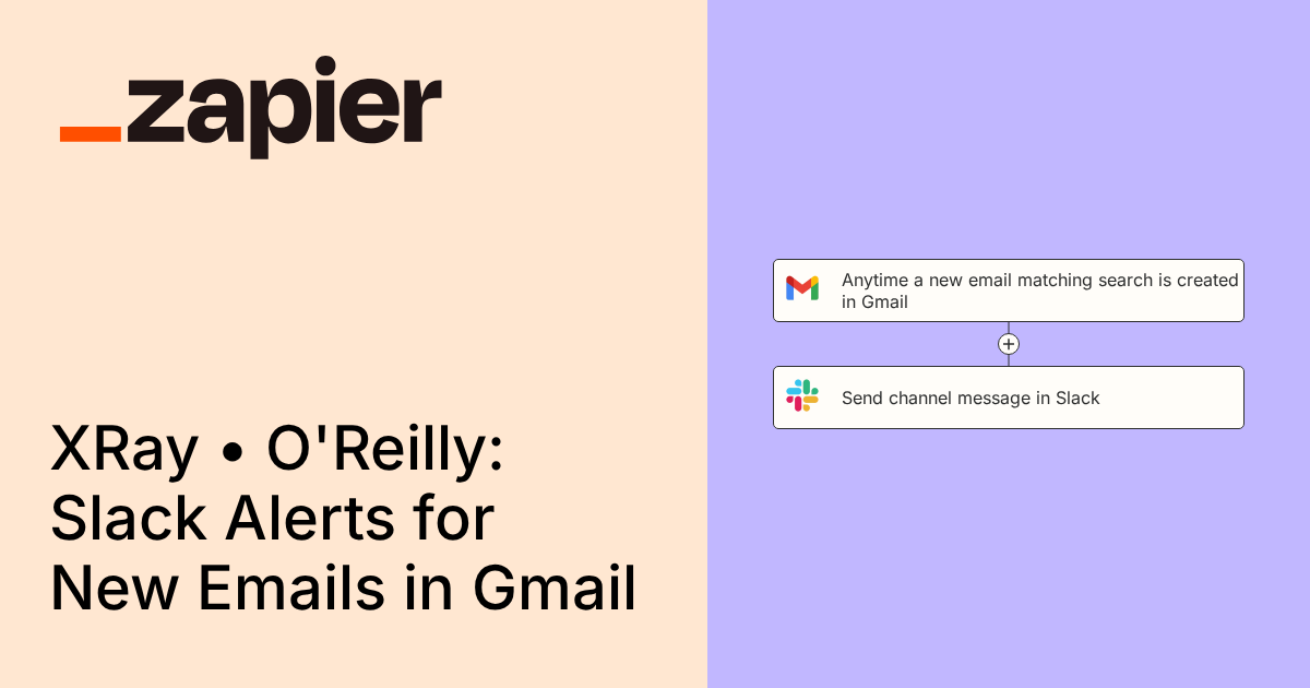 Any time a new email matching a subject line search is created in Gmail, send channel message in ...