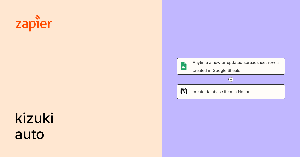 Anytime a new or updated spreadsheet row is created in Google Sheets, create database item in ...