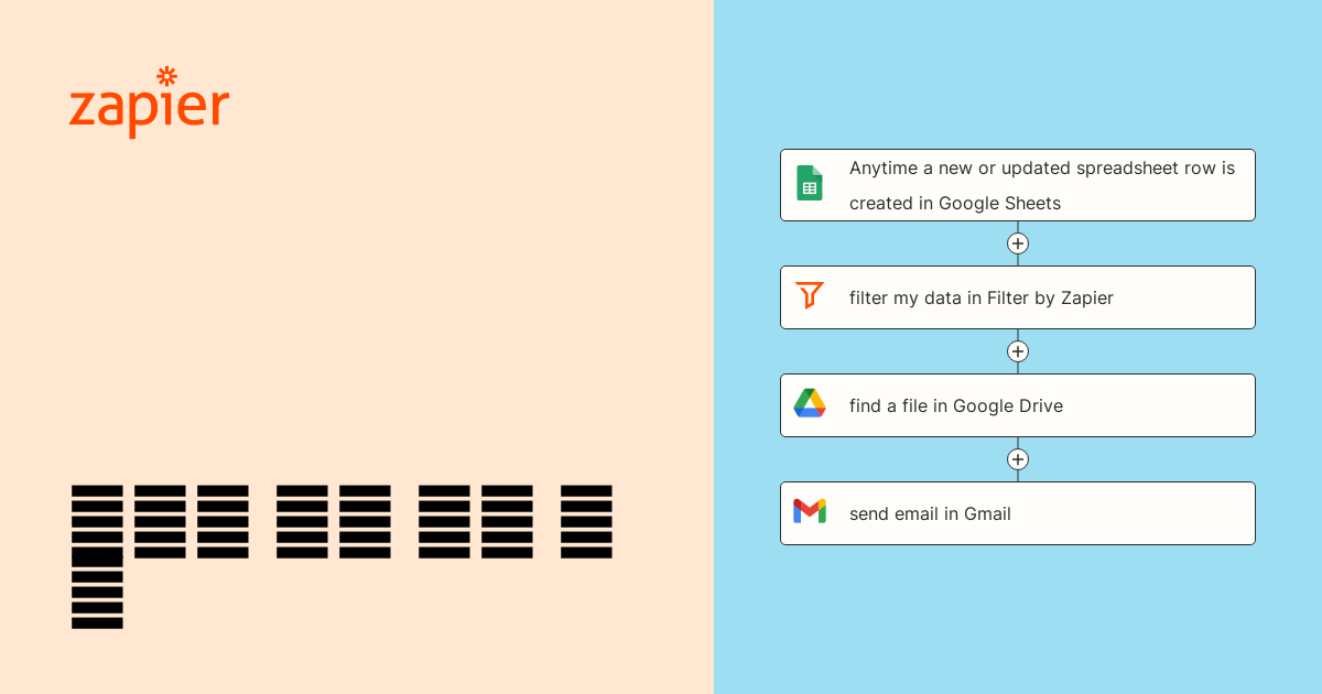 Anytime a new or updated spreadsheet row is created in Google Sheets, filter my data in Filter ...