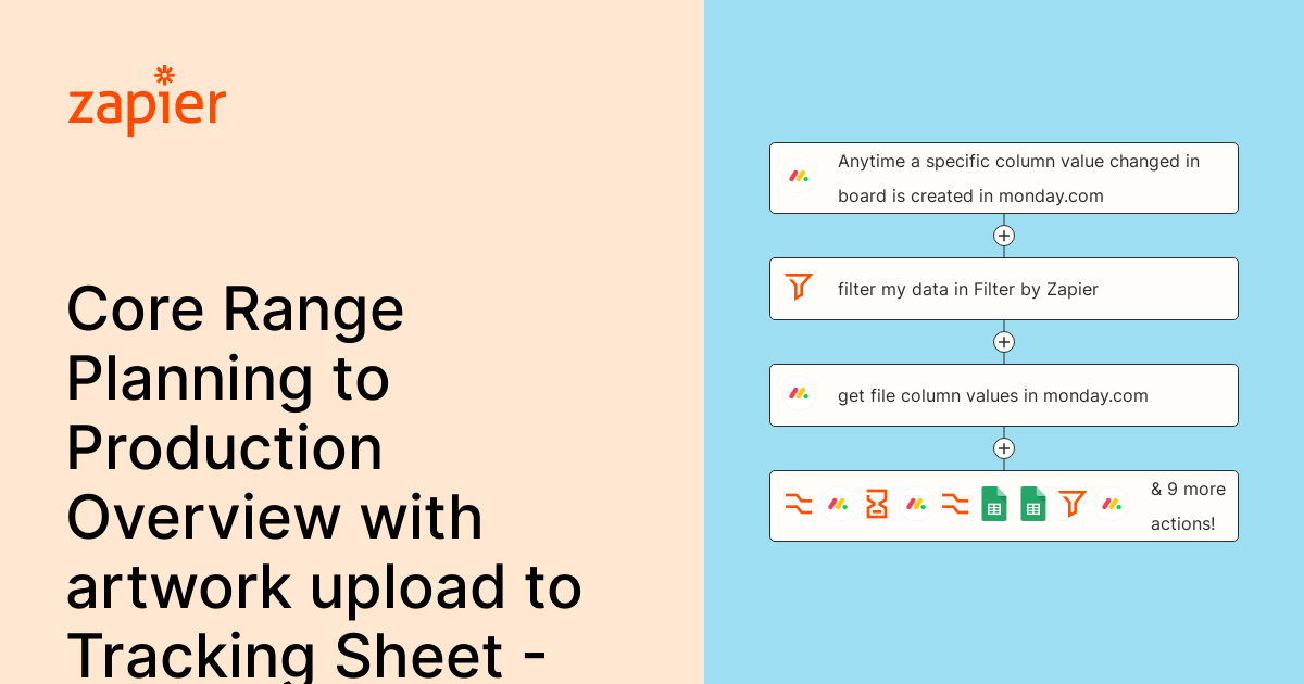 Anytime a specific column value changed in board is created in monday.com, filter my data in ...