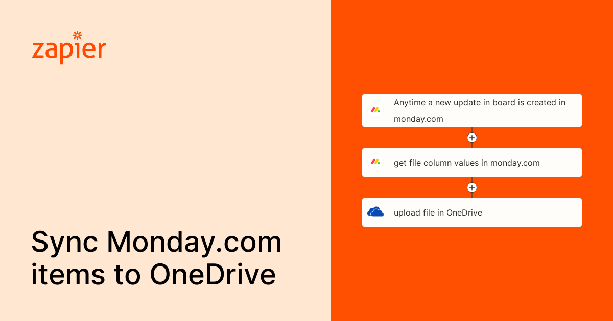 Anytime a new update in board is created in monday.com, get file column values in monday.com and ...