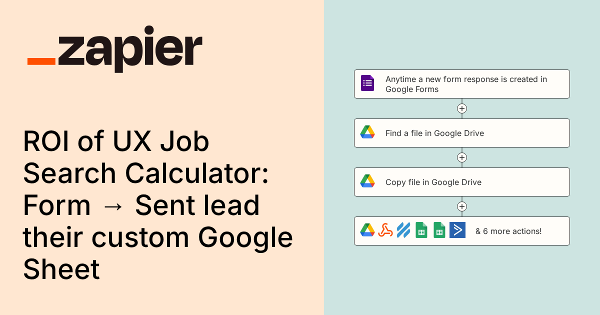 Anytime a new form response is created in Google Forms, find a file in Google Drive, copy file ...