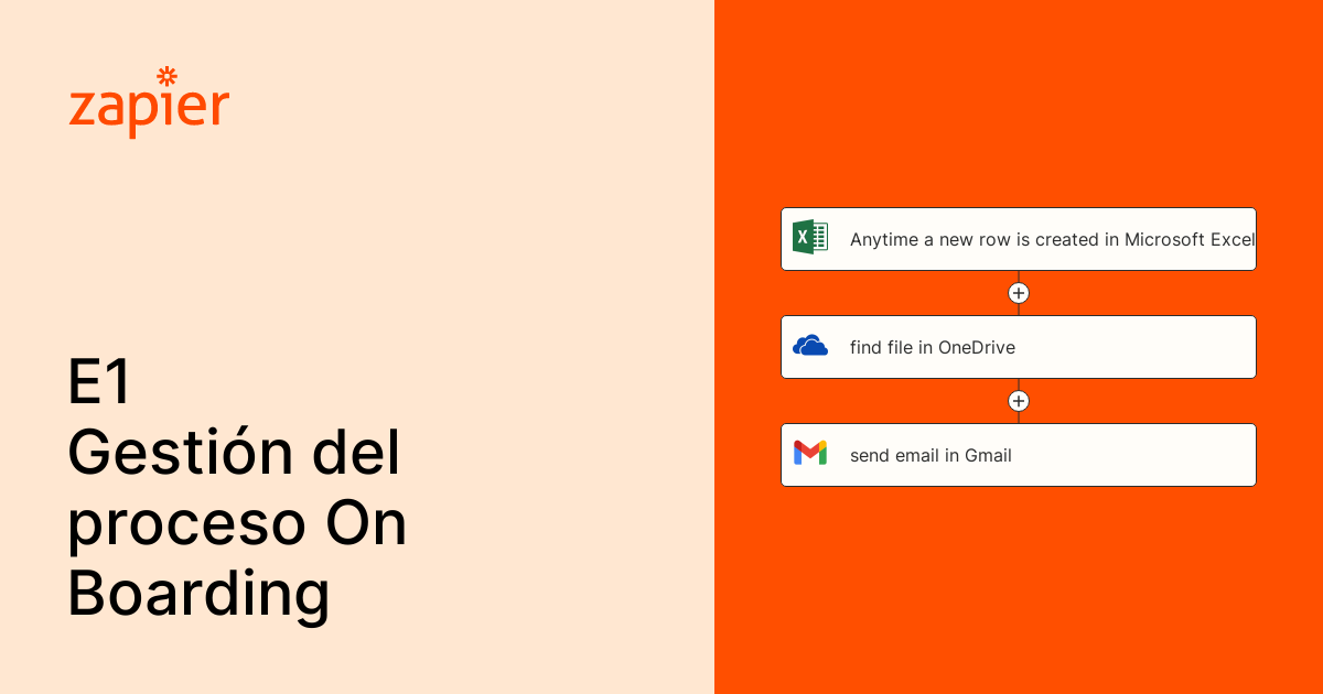 Anytime a new row is created in Microsoft Excel, find file in OneDrive and send email in Gmail ...