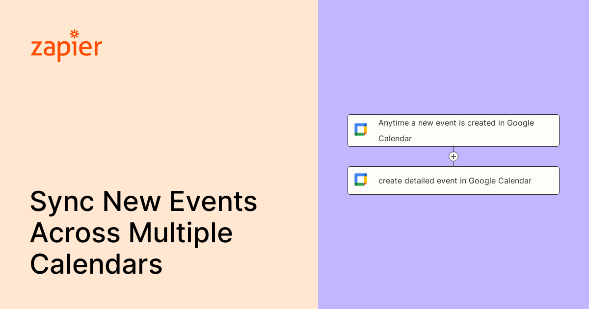 Anytime a new event is created in Google Calendar, create detailed event in Google Calendar ...